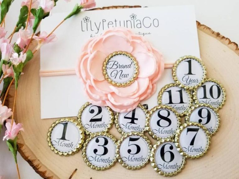 Baby Monthly Milestone Ideas - DIY Couple Blog