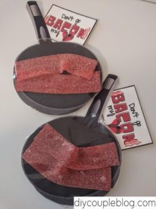 Pun Valentine - Don't Go Bacon My Heart - DIY Couple Blog