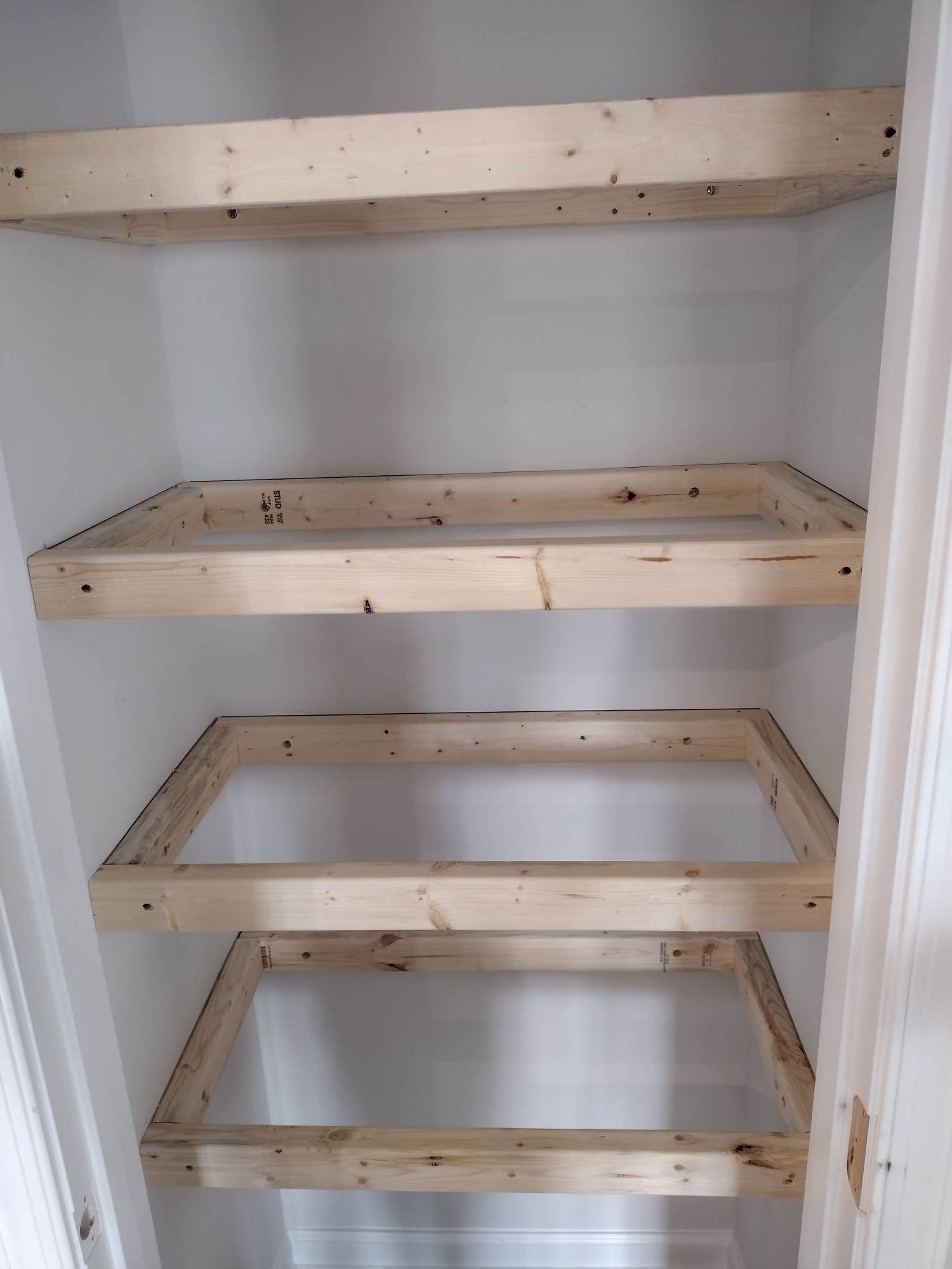 DIY Pantry Shelving - DIY Couple Blog