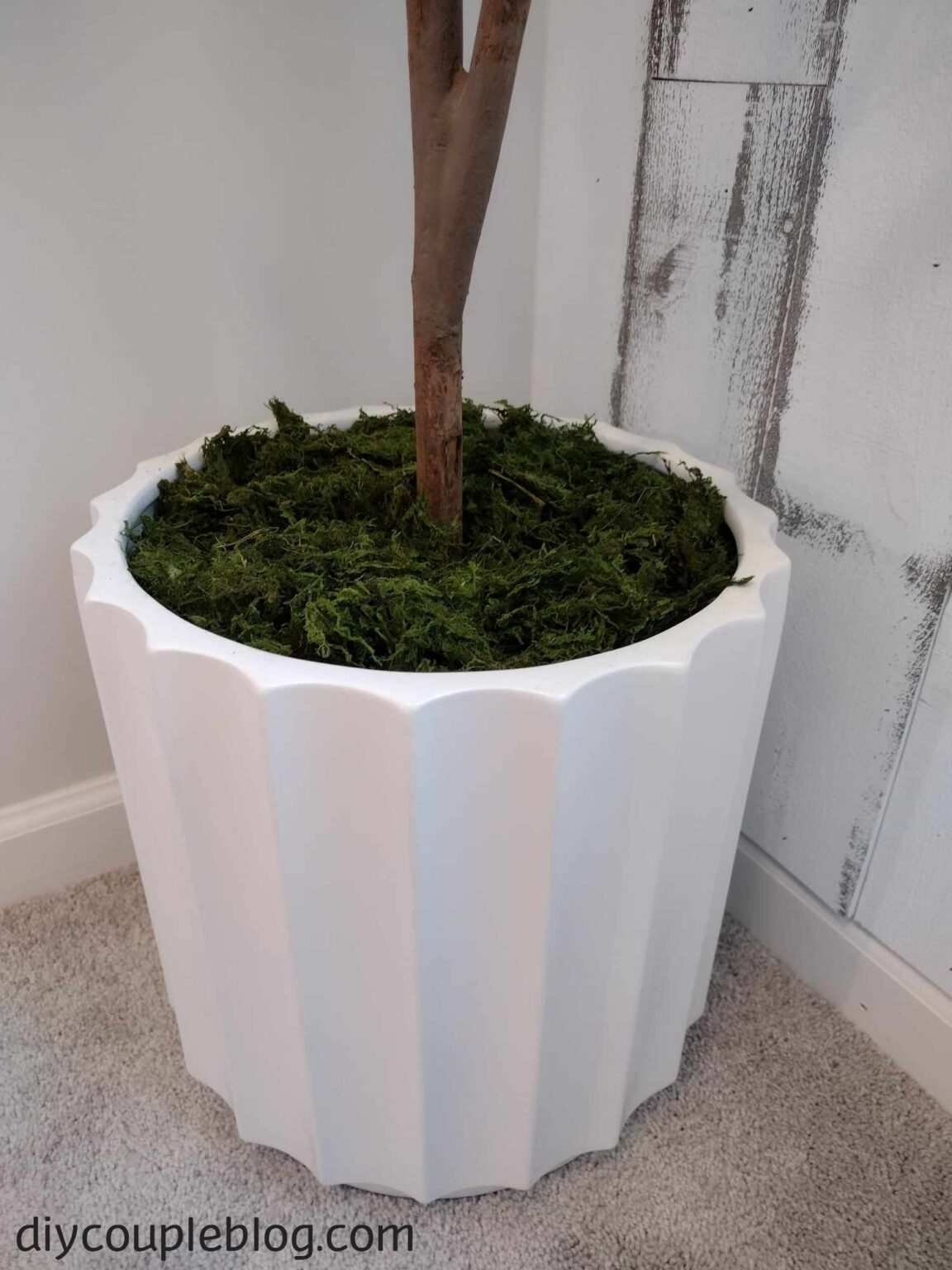 How To Make An Artificial Olive Tree Look High End - DIY Couple Blog