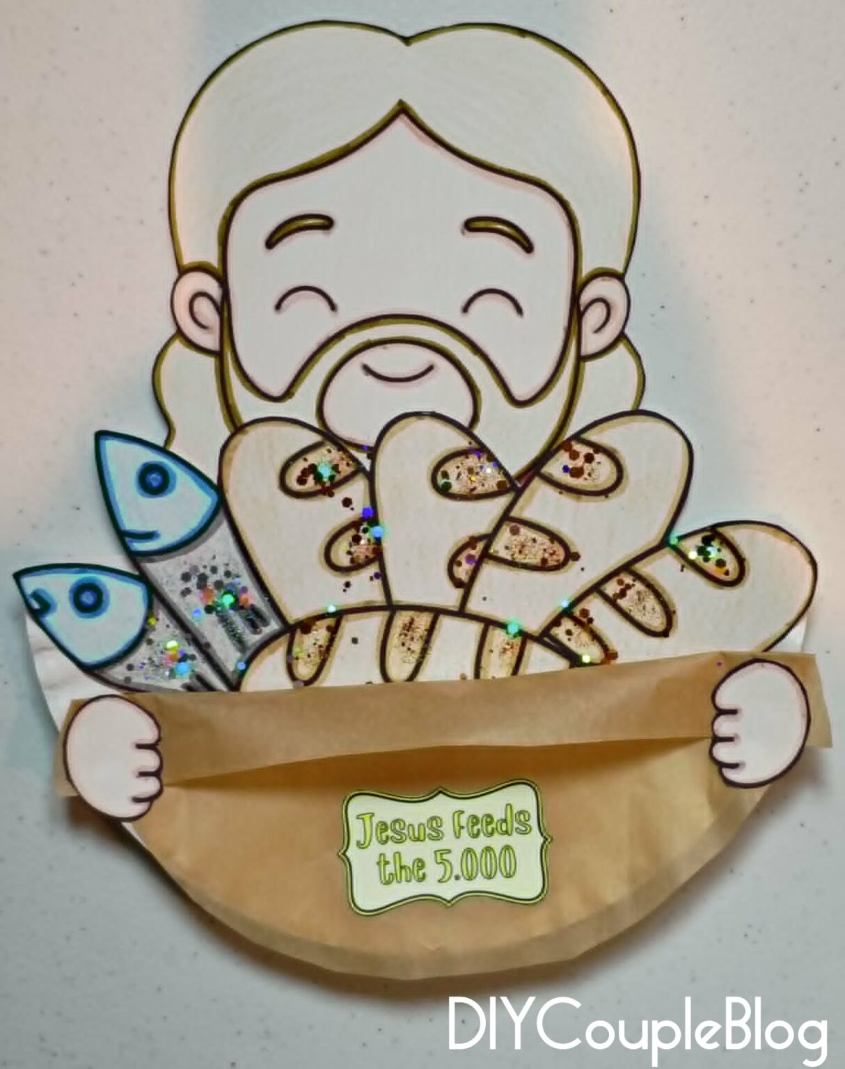 Loaves and Fishes Craft: Easy Paper Plate Bible Activity