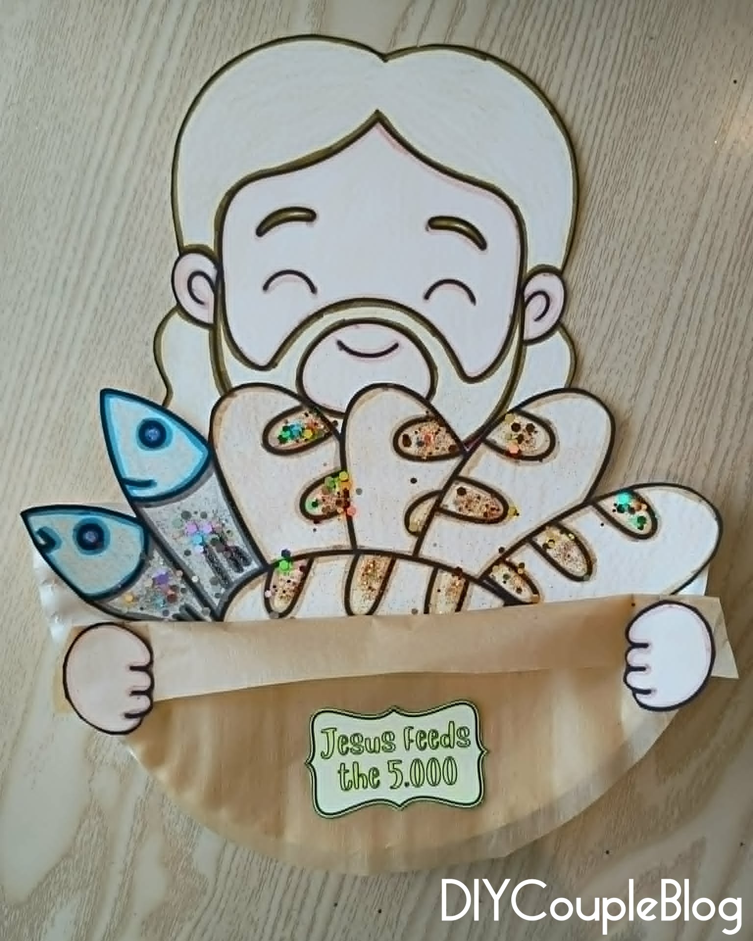 Loaves and Fishes Craft: Easy Paper Plate Bible Activity