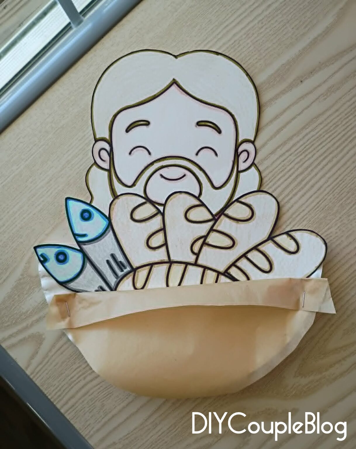 Loaves and Fishes Craft: Easy Paper Plate Bible Activity